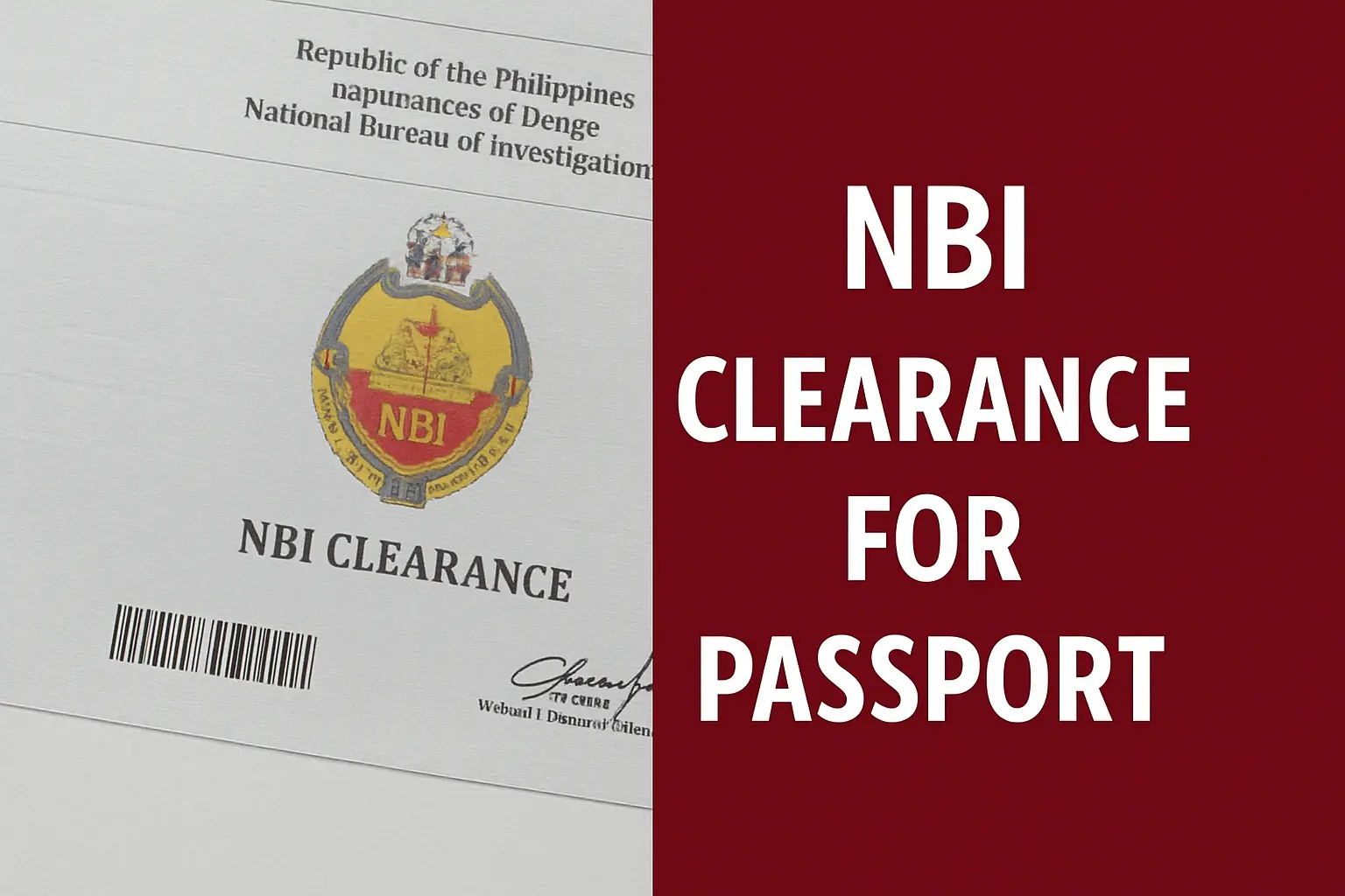 NBI Clearance for Passport: Essential Guide 2025